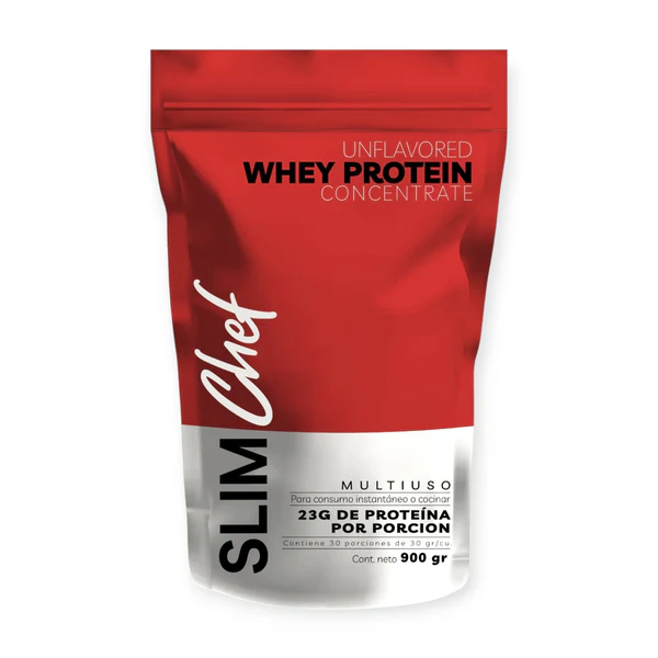 Whey Protein para cocinar Sin sabor 900GR – SLIMCHEF – Suplementospuq