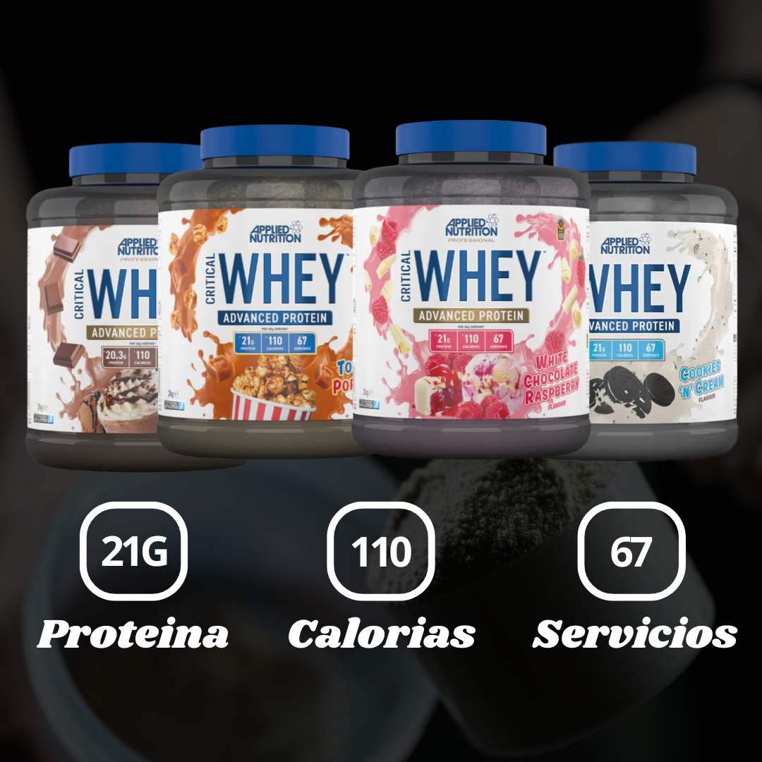 Critical Whey Applied Nutrition 2 kg – Suplementospuq